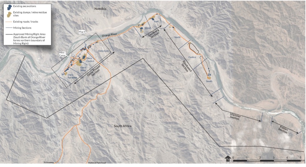 COMMENCEMENT OF CONTRACT MINING OPERATIONS AT OENA DIAMOND MINE ...